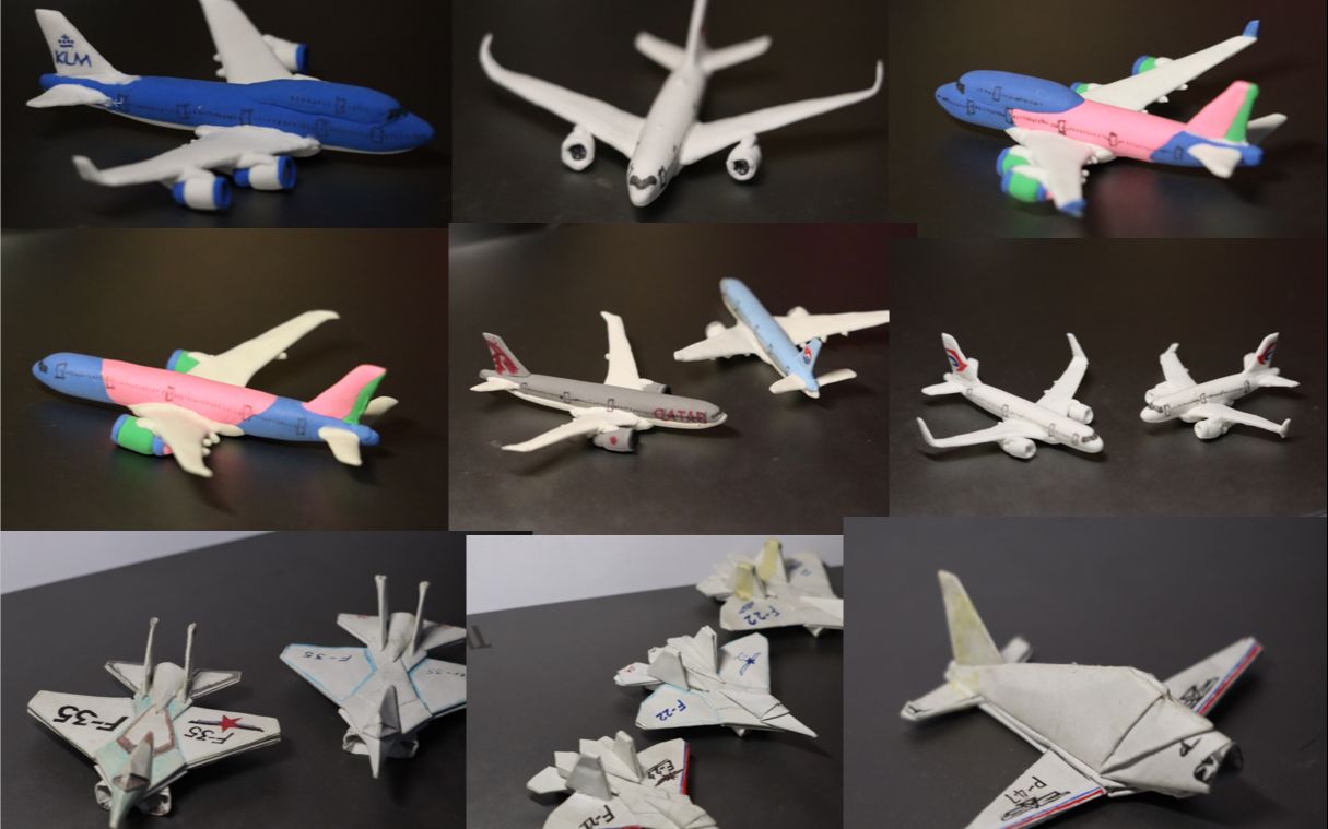 【模型】买不起飞机模型怎么办?自己做!