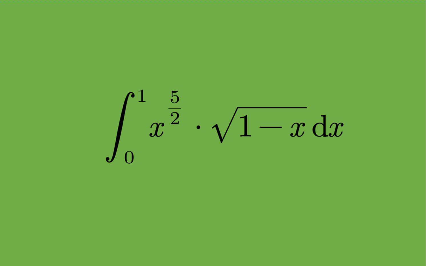定积分换元(x=sin²x)