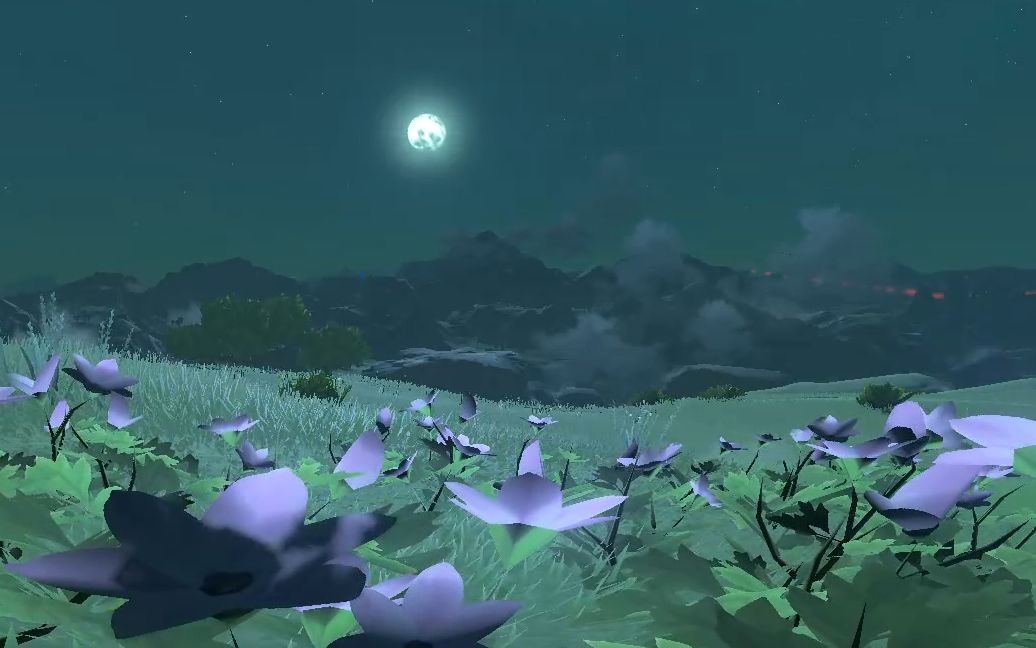 《塞尔达传说荒野之息》风景拍摄 美到极致