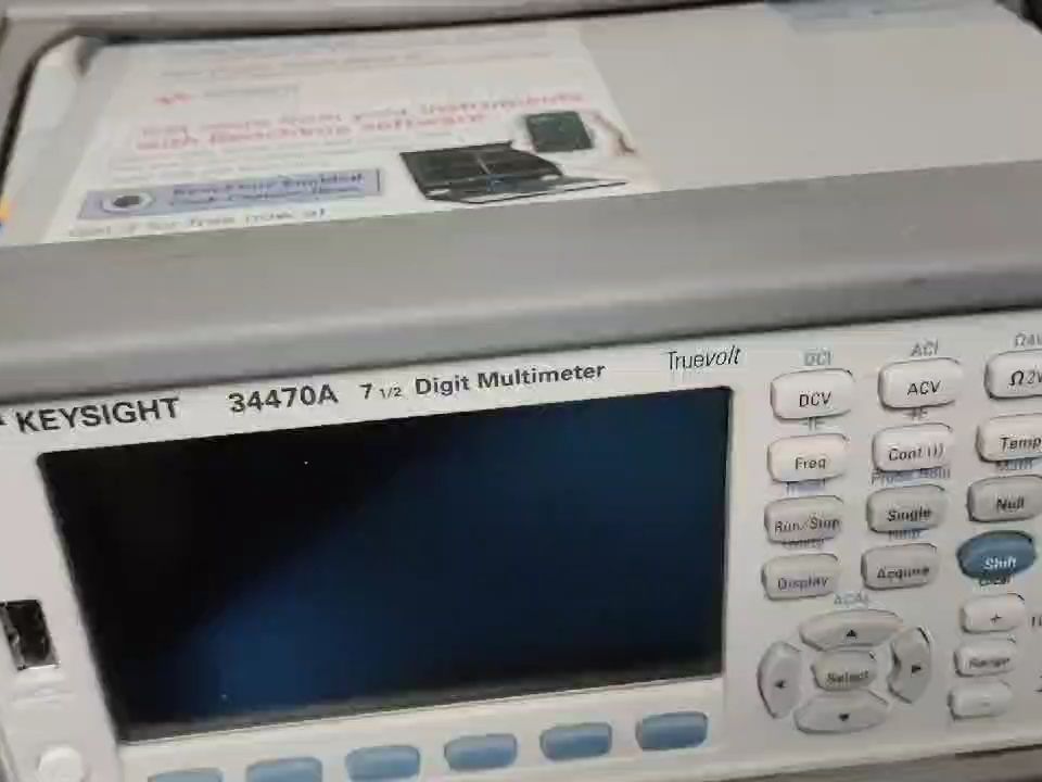 是德keysight34470A 台式数字万用表