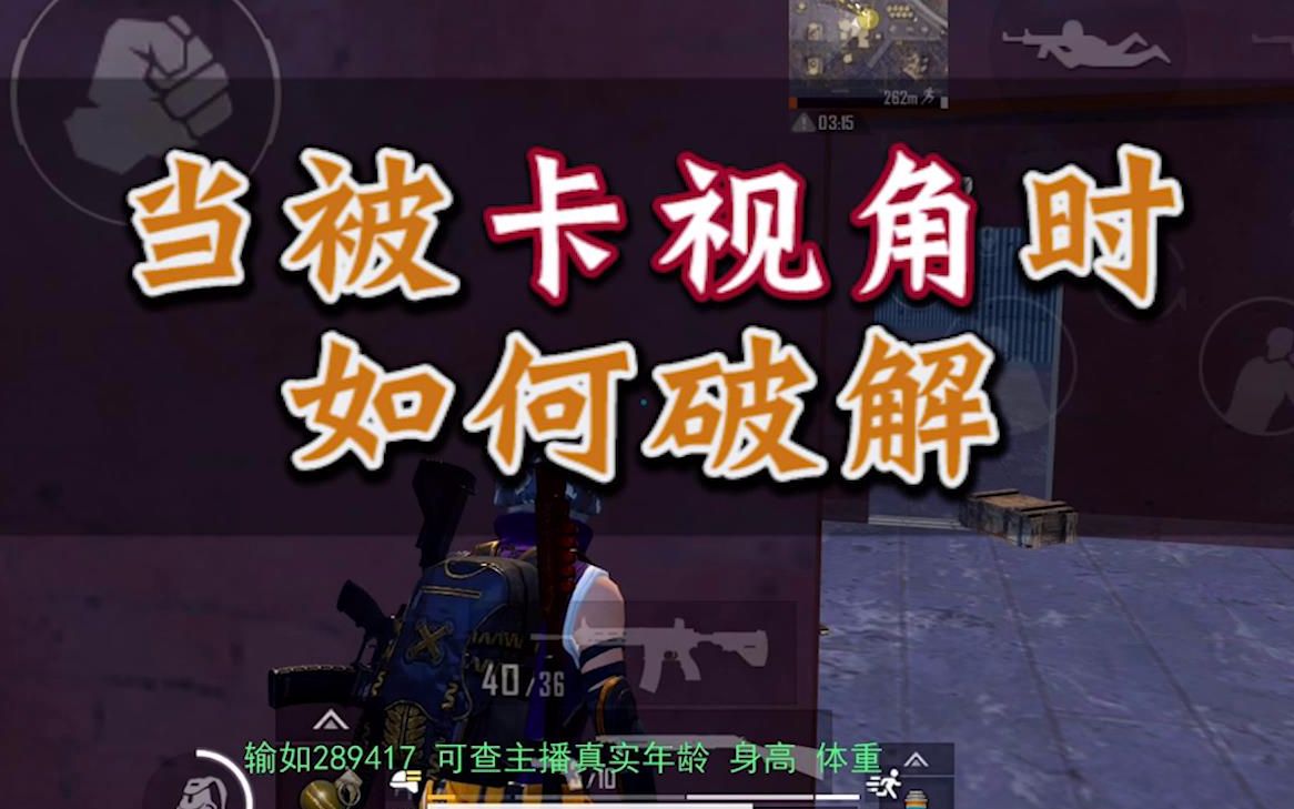 和平精英:游戏中被卡视野时,金榜教你如何破解