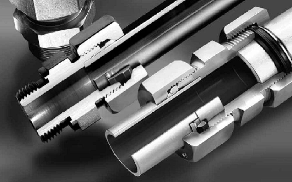 Parker 卡套式接头原理