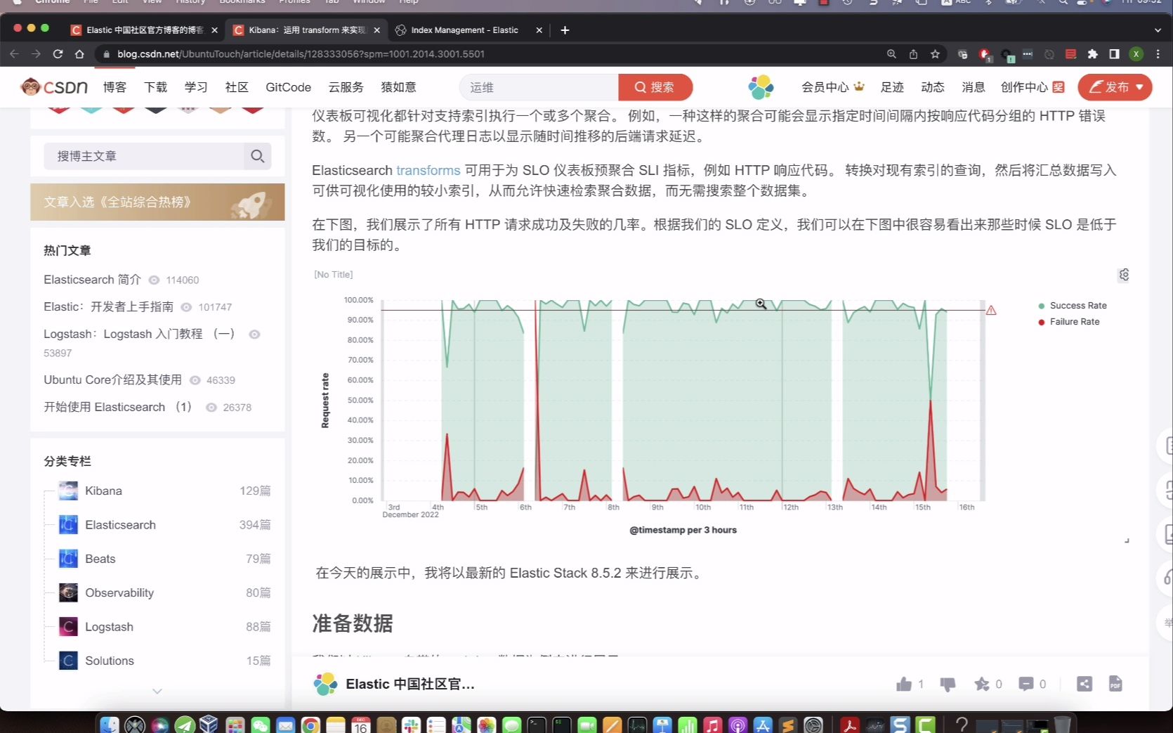 运用 transform 来实现服务质量目标(SLO)的可视化