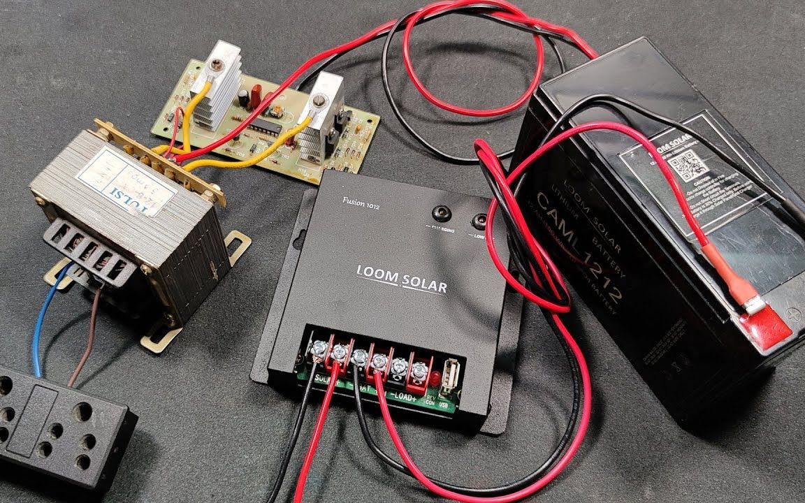 200瓦光伏逆变器电路|锂电池|充电控制器