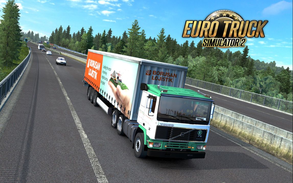 欧洲卡车模拟2 #2:跨越瑞典全境的运输-沃尔沃F系列 | Euro Truck ...