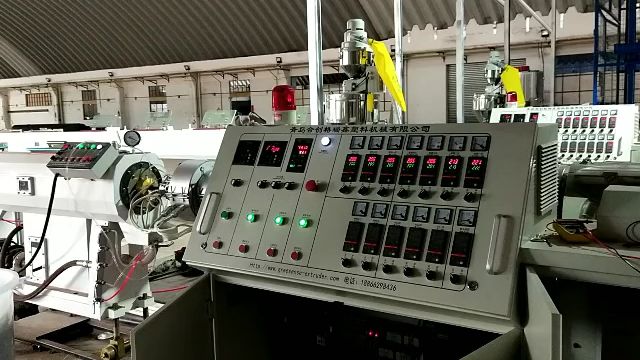 锥型双螺杆出中空壁缠绕井筒管在广东运行