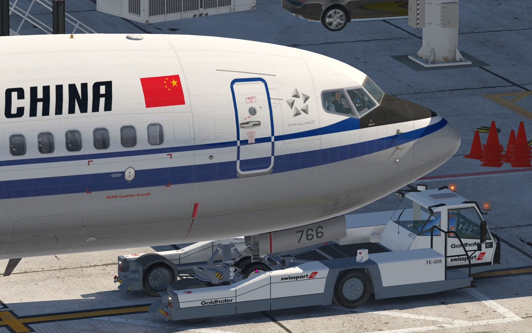 [ X-Plane11 ] Zibo737 航线飞行系列 第4集 (推出与启动发动机)