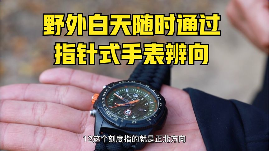 野外辨向(四)白天指针式手表辨向法-贝尔少年自然生存系列课程