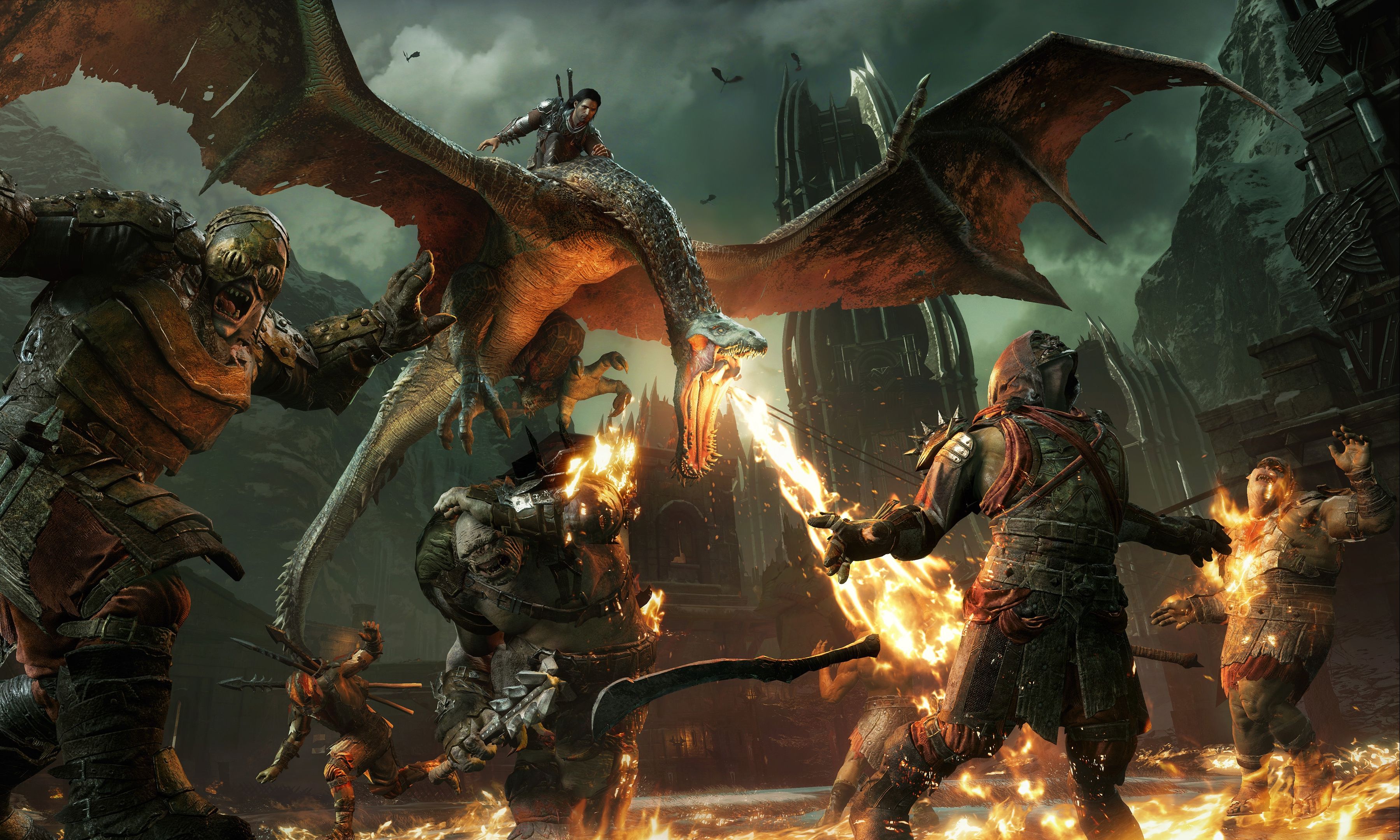 安卓手机 玩3A PC 大作 中土世界 战争之影 Shadow of War-PC模拟器-...