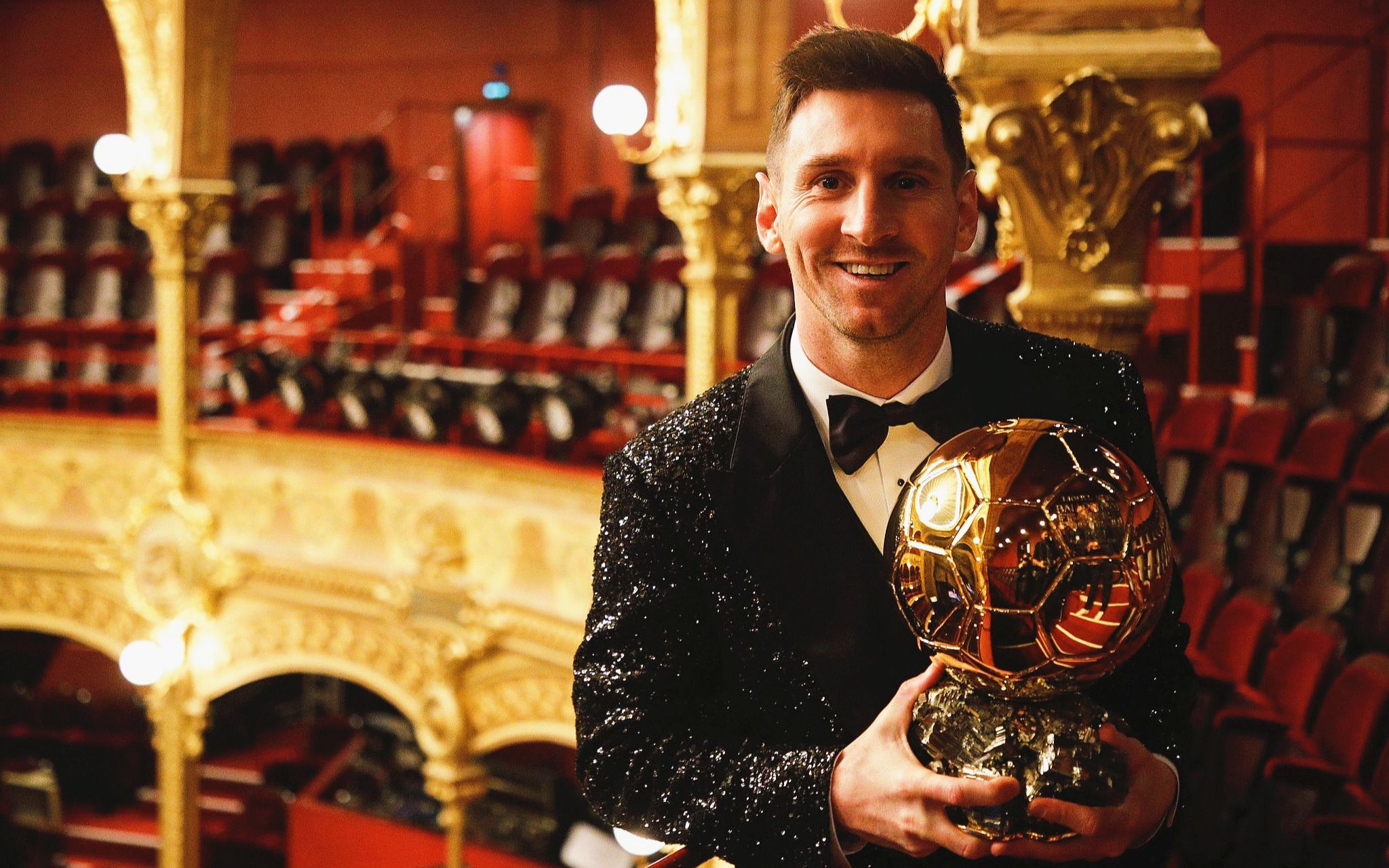 【梅西/中文字幕】《七星连珠!2021金球奖典礼 梅西收获生涯第七座...