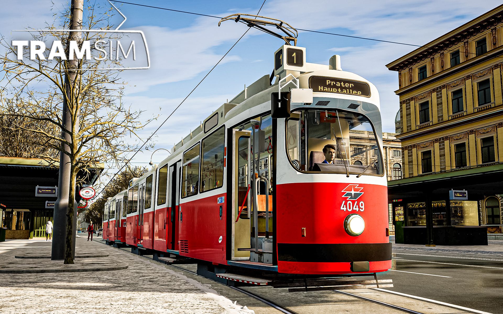 有轨电车模拟 #4:惨遭追尾 维也纳有轨电车E2型试玩 | TramSim | 4K60