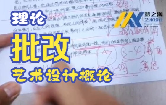 山西大学艺术设计考研|艺术设计概论论述题答题批改