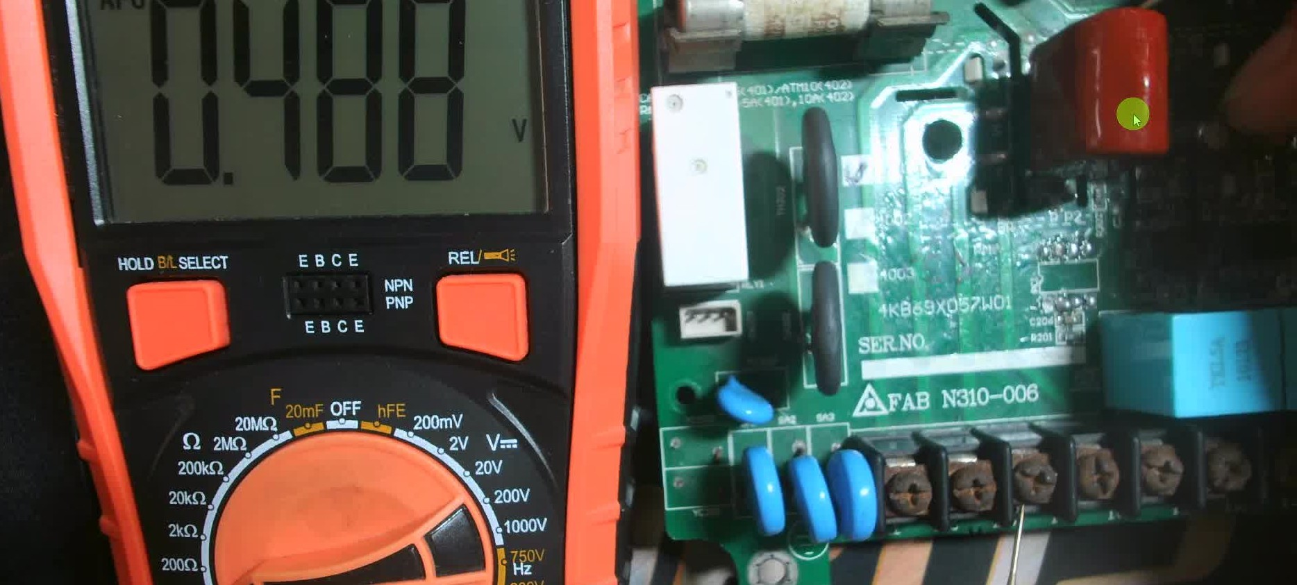 变频器维修案例教程分享-主电路逆变模块的测量方法讲解