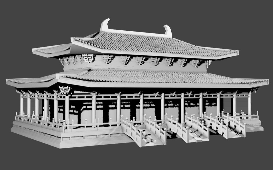 【3DMAX房子建模】0基础场景建模思路讲解,超详细的模型基础布线...