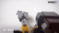 ...乐高LEGO Wall-E Laser RC & Mindstorm (wall-e chasing laser pointer)