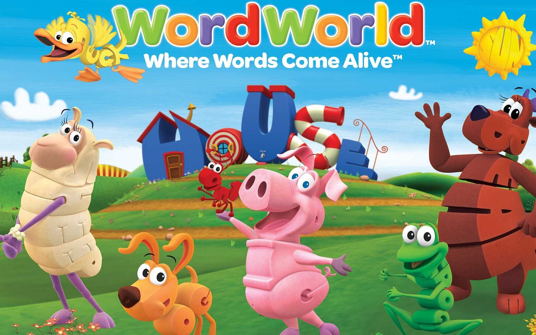 词汇世界 Word World 第1季 52集(全)词汇活过来了 自然拼读!『英文...