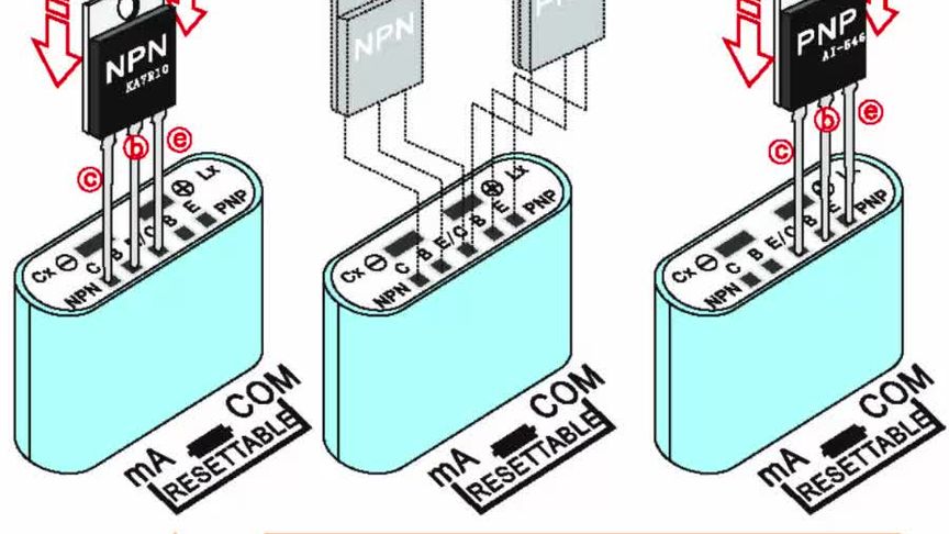 晶体三极管的检测方法