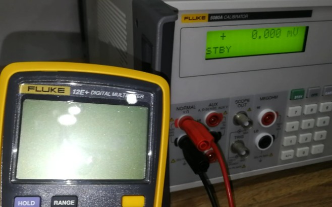 [奇林机电]FLUKE 5080A校准器检测福禄克12E+万用表精度