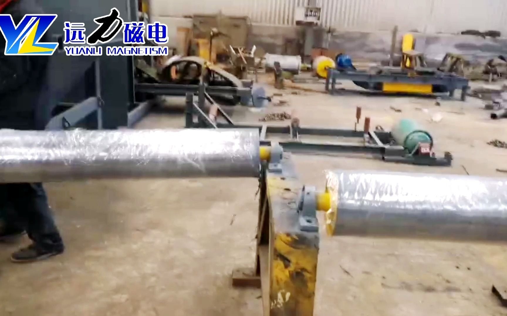 RCT永磁型滚筒发马鞍山全磁强磁滚筒,200直径,长度可随意定制的永磁...