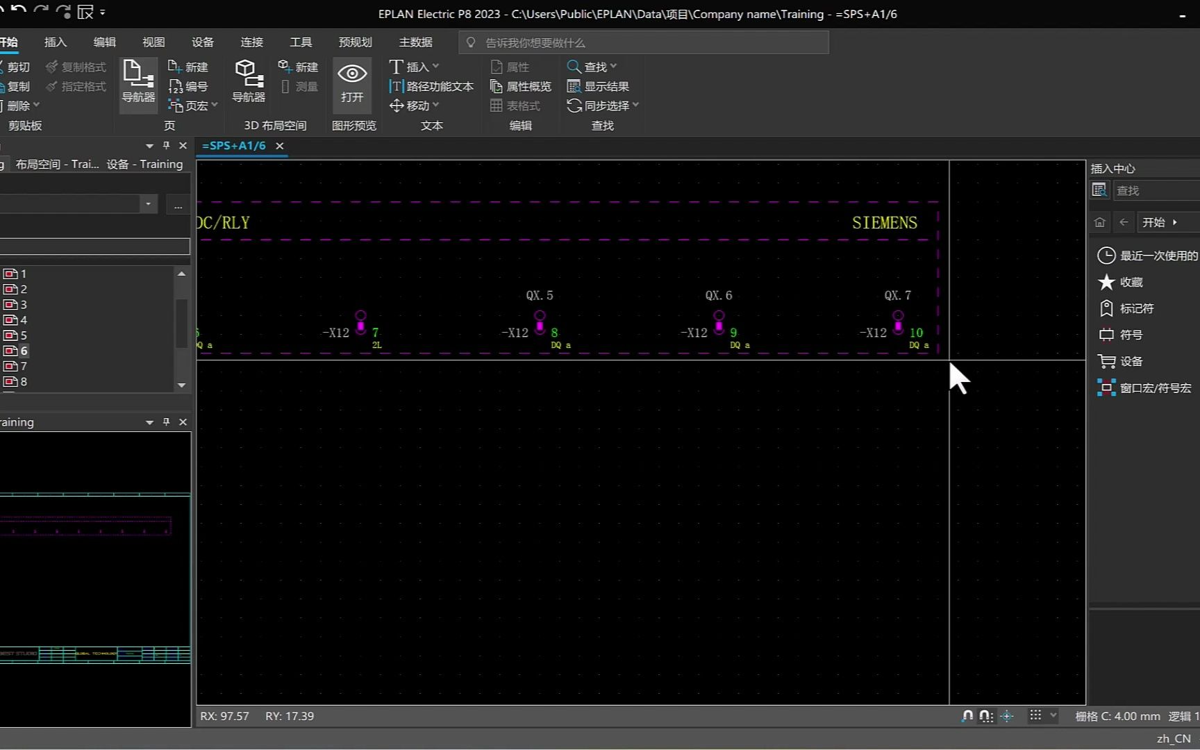 EPLAN 2023 PLC原理图生成
