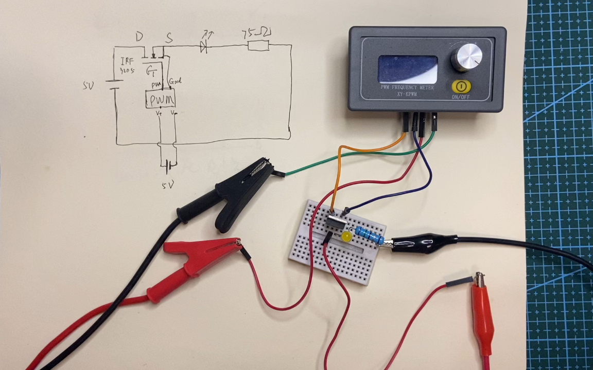 用实验感受下什么是pwm