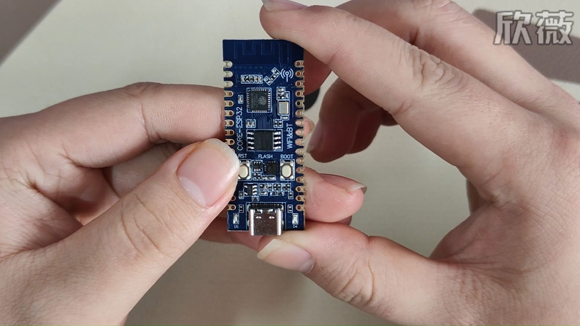 ESP32C3开发板操作视频