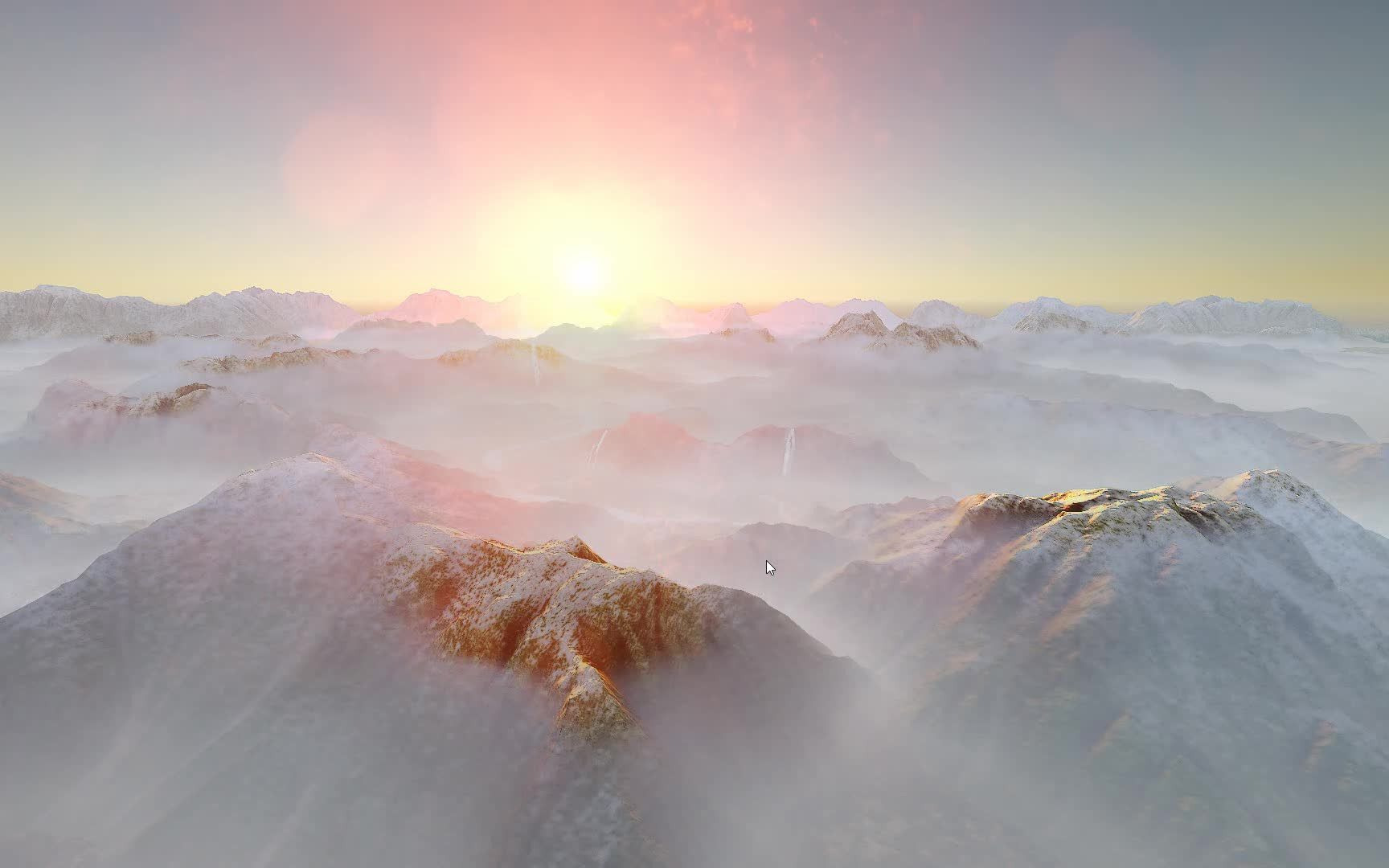 Unity3D+Kinect 山水体感交互项目 技术演示视频