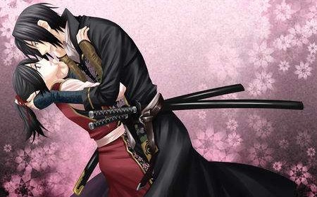 经典动漫亲吻现场