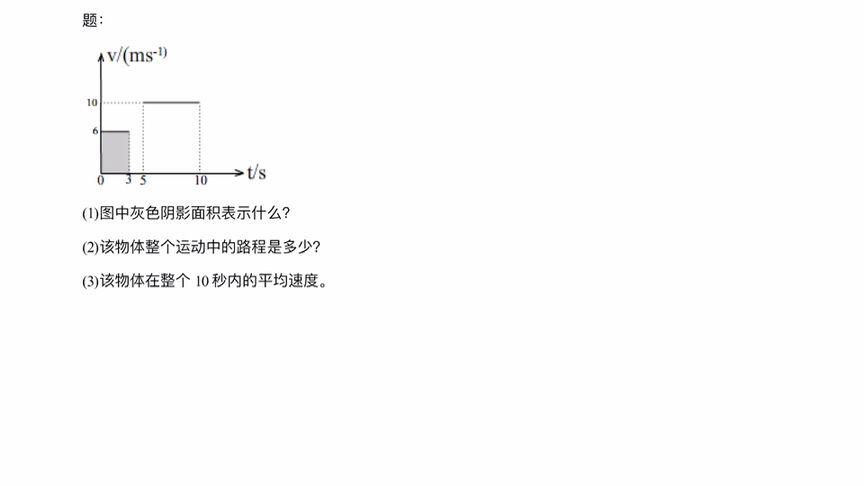 八年级物理速度时间图像计算题