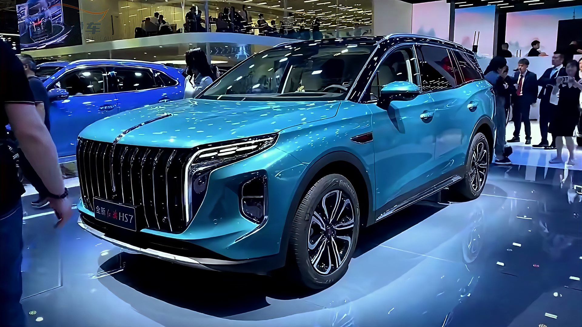 2024款红旗HS7加长版终于来了!搭2.0T+48V混动,外观不输宝马X5 #...