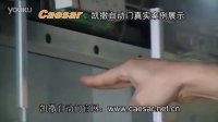 凯撒CS-IT-100-智能型自动门的安全防夹及防夹手功能展示_凯撒自动...
