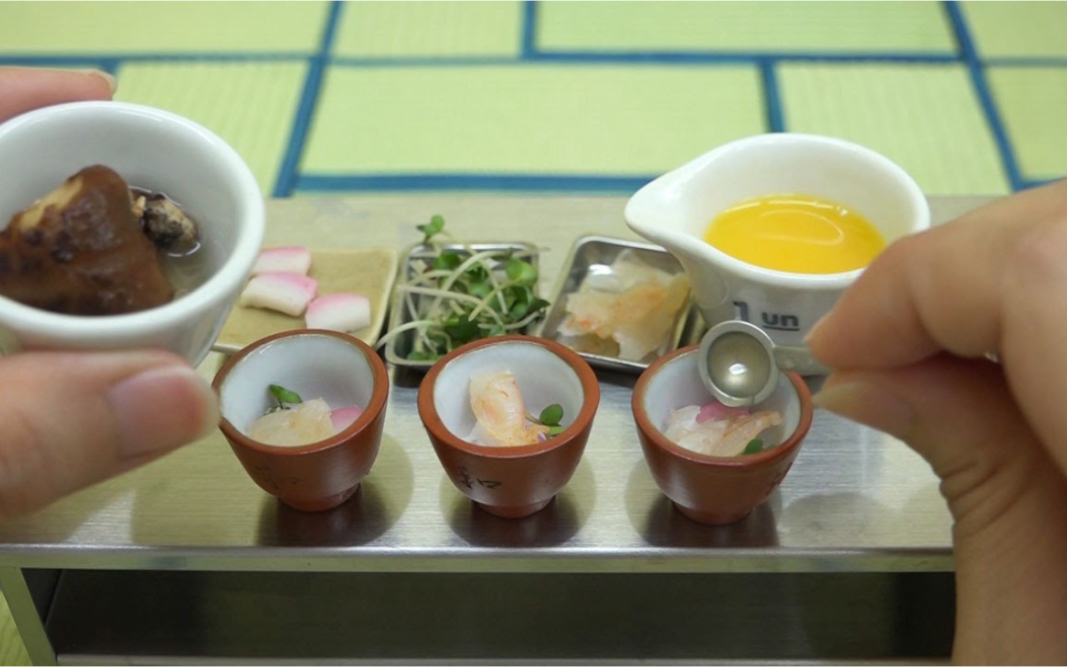 迷你厨房-茶碗蒸菜