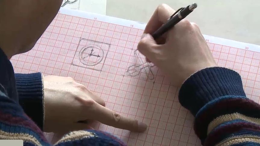 清华美院画家手把手教你图标制作之原稿手绘