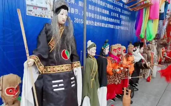 苍南木偶戏省级非遗项目,苍南县新艺木偶剧团小品类木偶展示