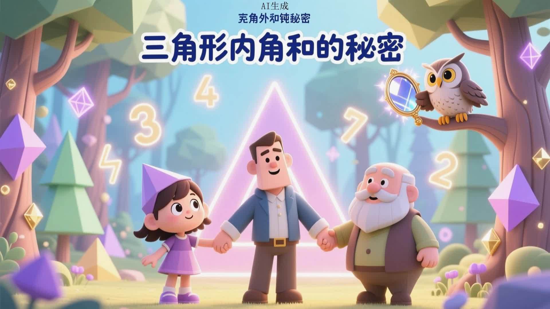 三角形内角和为何等于180度?解密几何奥秘,原来如此简单?