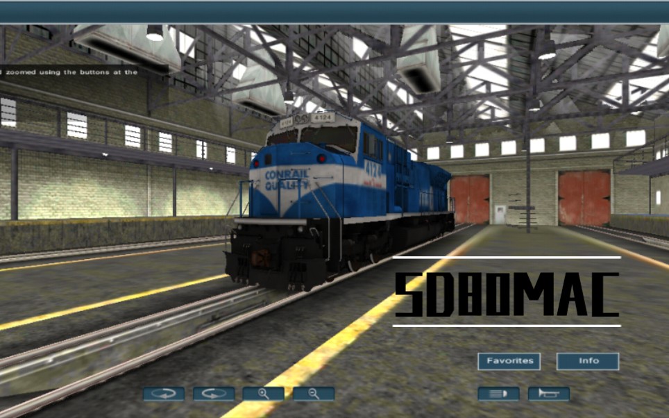 模拟火车手机版-美式蒸爷经典编组通过