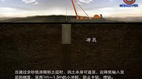 冲击钻孔灌注桩施工动画