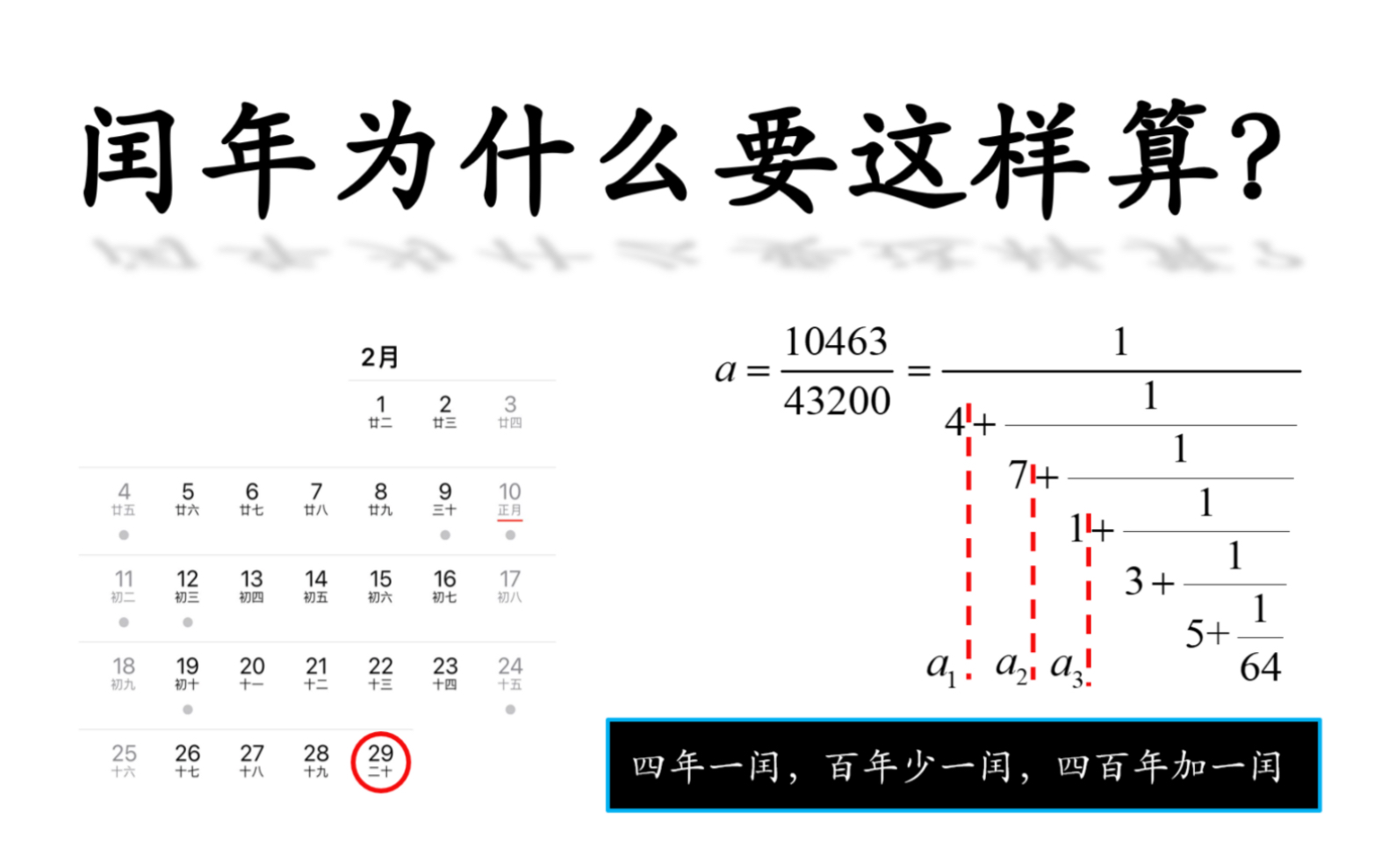 为什么要使用闰年?探索闰年的计算原理