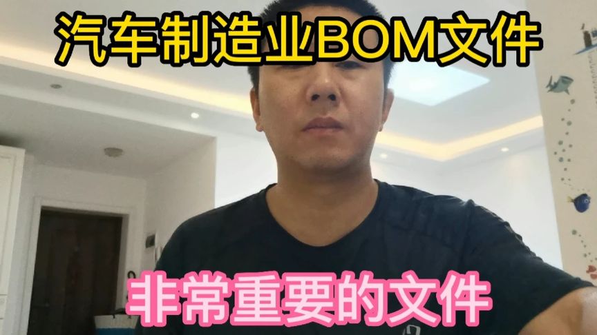 汽车制造业物料清单BOM文件,是汽车制造业最重要的文件。