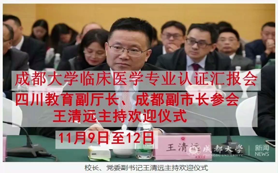 成都大学王清远校长现状:参加德国高校视频会议、和教育厅、成都市...