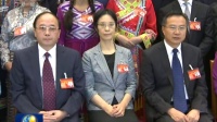 俞正声会见第六次全国民族教育工作会议代表 150818