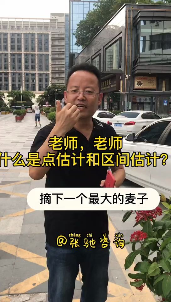 什么是六西格玛点估计和区间估计?—张驰咨询视频