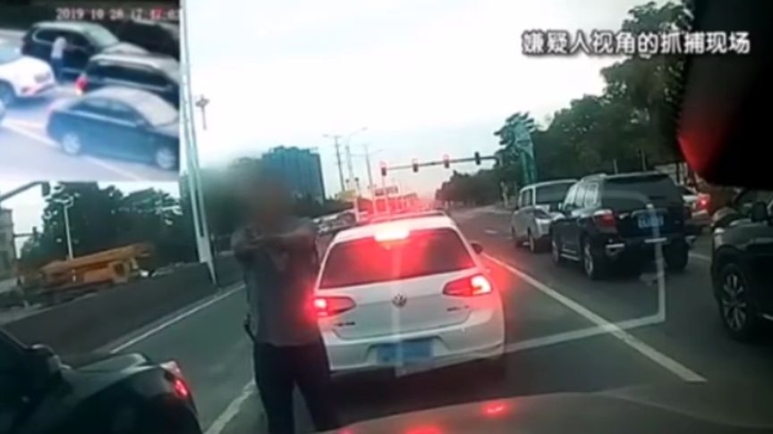 真实!广东茂名电白警方鸣枪示警震慑涉毒逃犯,逃犯视角曝光