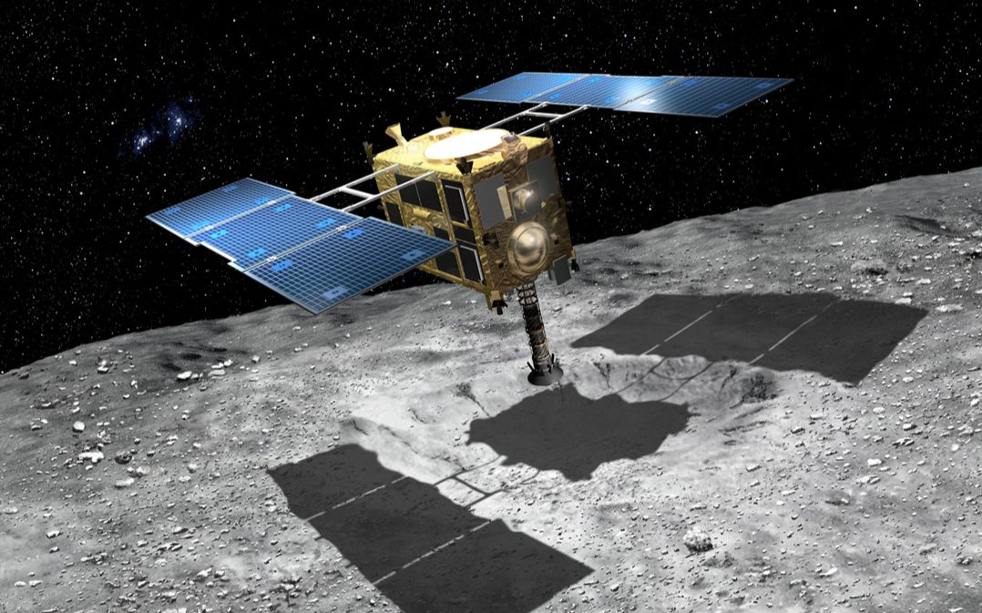 日本探测器对小行星动手了,每秒300米撞击,在太空“暴力采矿”