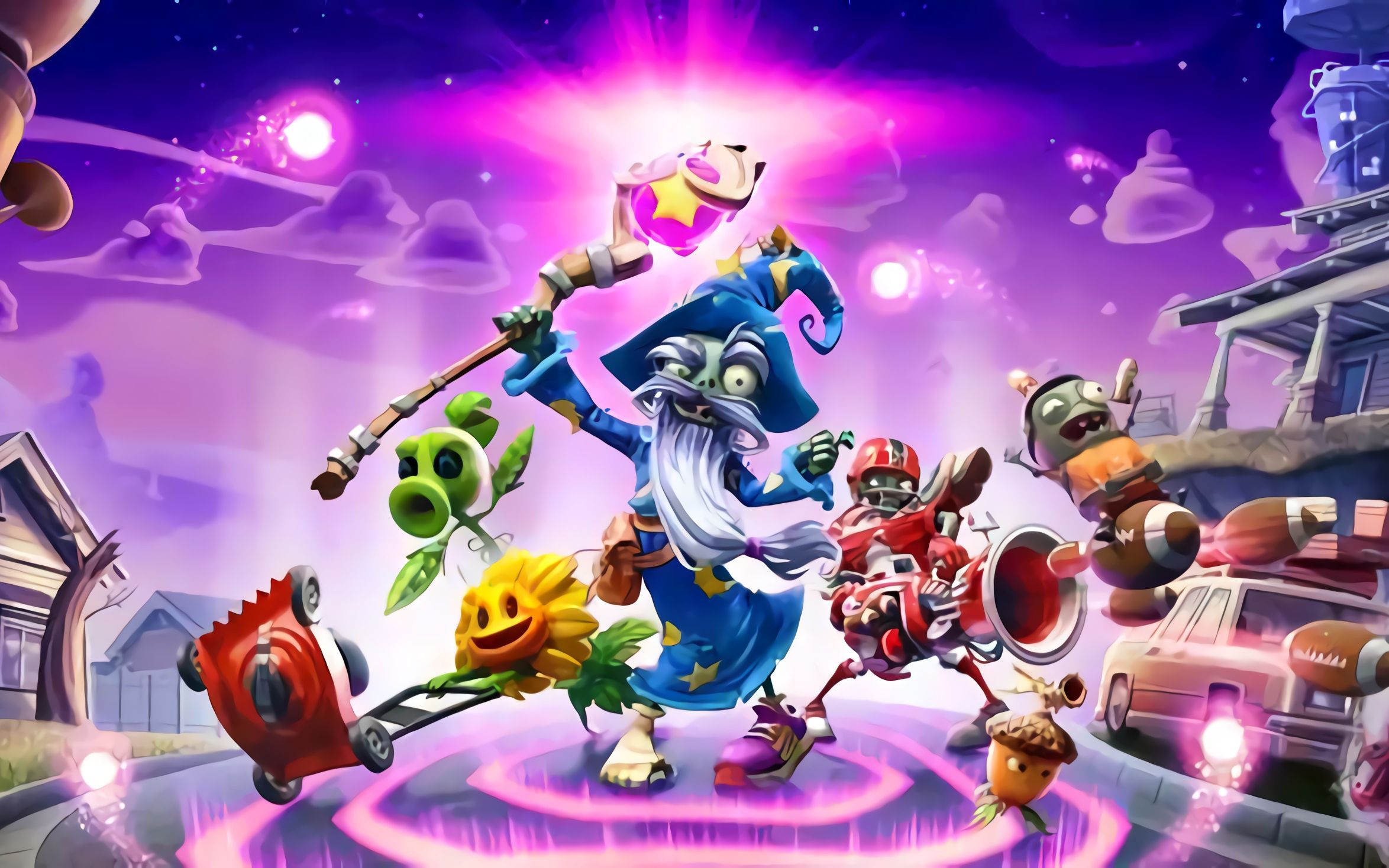 植物大战僵尸和睦小镇保卫战日常#324