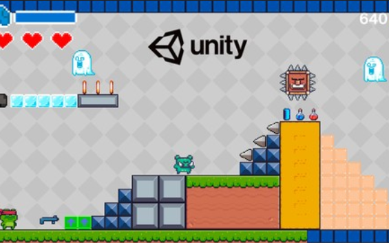 「中英字幕」Udemy - 学习使用Unity 2021创建2D平台游戏