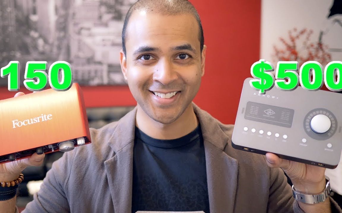 (中文翻译)1000元和4000元声卡的区别,你能听得出吗?