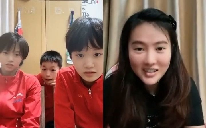 陈若琳VS张家齐、陈芋汐、全红婵,奥运出发前的直播对话