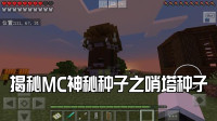 我的世界神奇种子揭秘:没想到林地府邸和哨塔挨得这么近!
