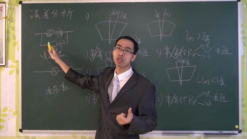 8高中物理3-1恒定电流 改装后的电流表和电压表有误差如何分析?